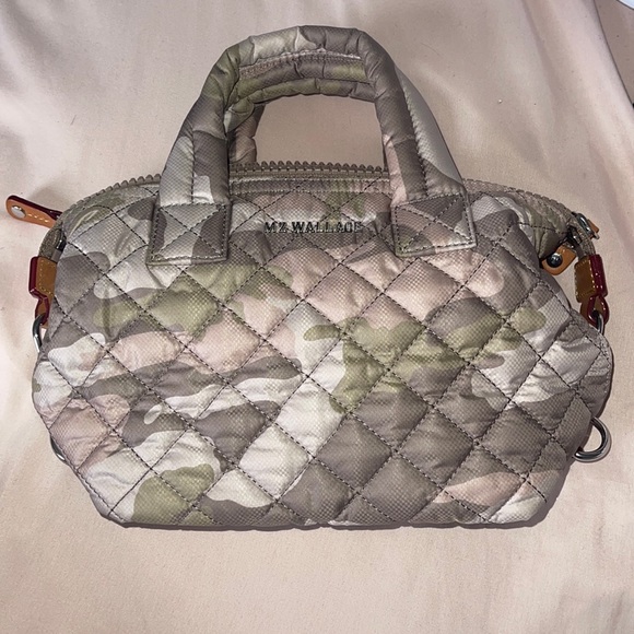 MZ Wallace | Bags | Mz Wallace Mini Small Sutton Deluxe Camo | Poshmark